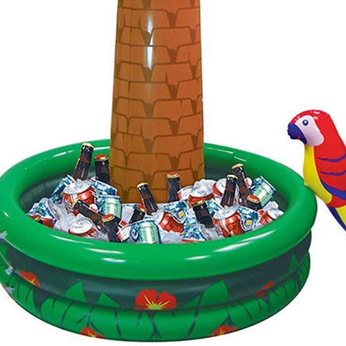 Inflatable Palm Tree Drinks Cooler - Fun Party Supplies