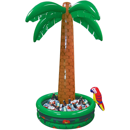 Inflatable Palm Tree Drinks Cooler - Fun Party Supplies