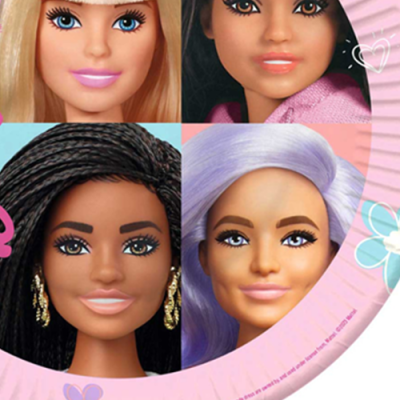 Barbie Party Paper Plates, Cups & Napkins - Next Day Delivery