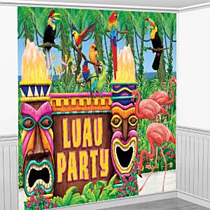 Buy Summer Hawaiian Scene Setters - Fun Party Supplies