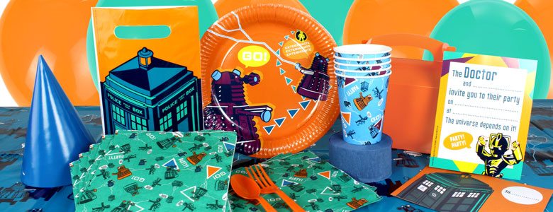 Doctor Who Party Decorations & Novelties - Next Day Delivery