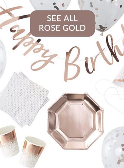 Buy Rose Gold Table Confetti - Fun Party Supplies