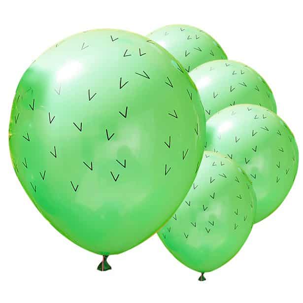 Cactus Balloons, Decorations & Novelties - Next Day Delivery