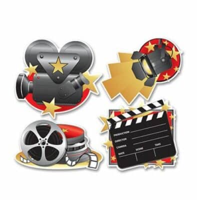 Movie Cardboard Cutouts & Cinema Novelty Decorations