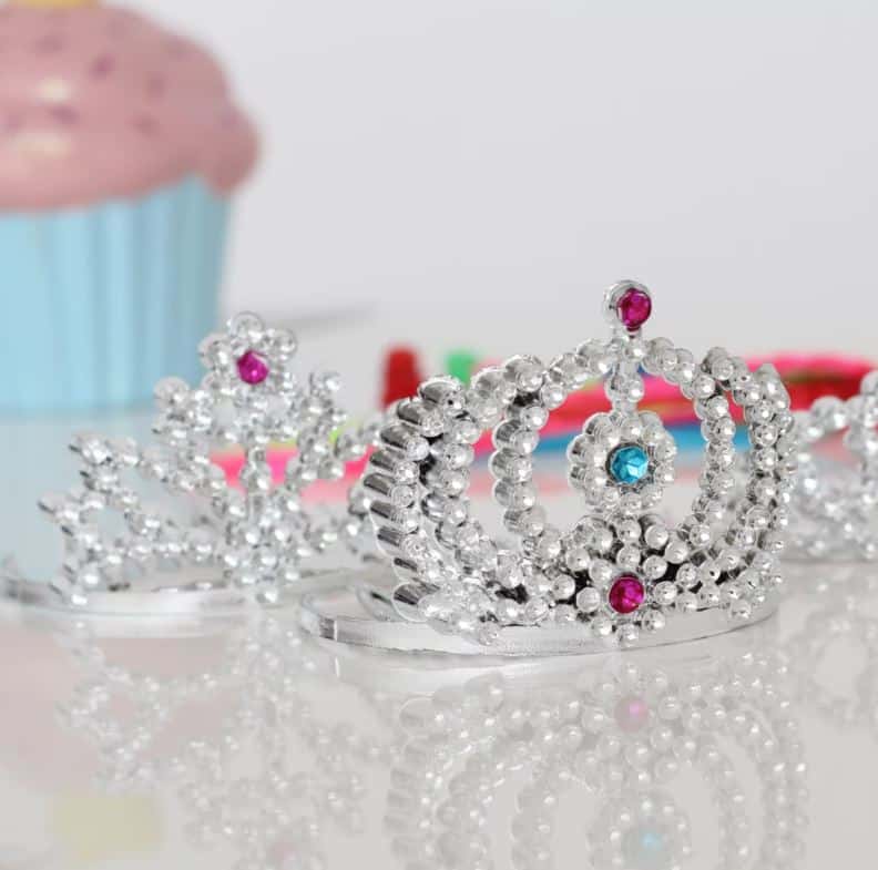 Party Princess & King Crowns - Fancy Dress Costumes