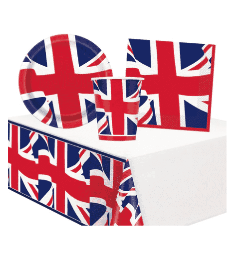 Union Jack Party Pack - Value Pack for 8 - Union Jack Hats