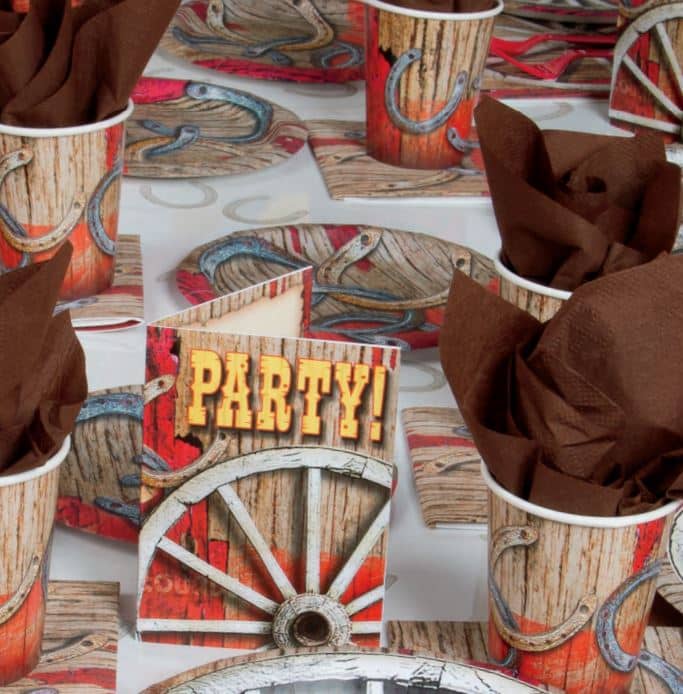 Rodeo Western Themed Party IDeas & Decorations