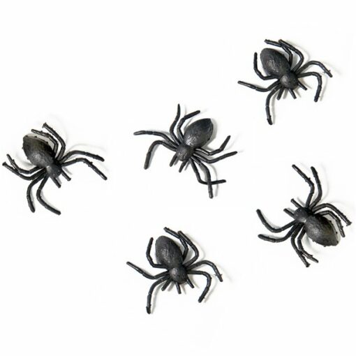 Mini Plastic Spiders - Halloween Toys - Next Day Delivery