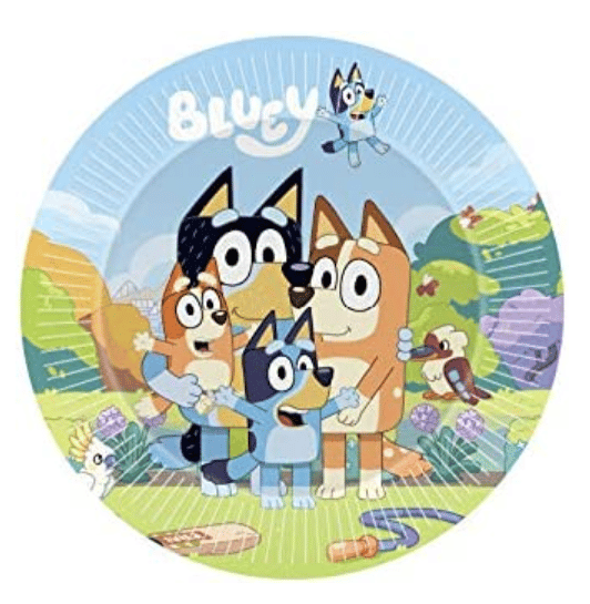 Bluey Bingo Themed Party Decorations, Banners & Balloons