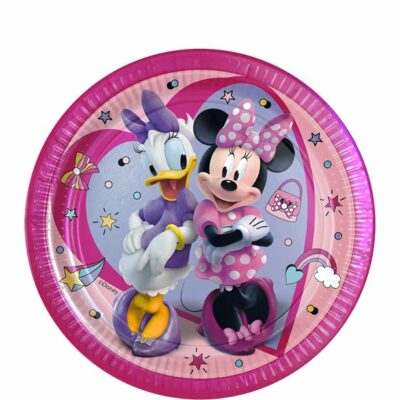 Minnie Mouse Paper Plates, Disposable Minnie Mouse Plates