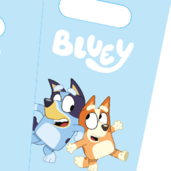 Bluey Paper Party Bags, Bluey Themed Loot Bags