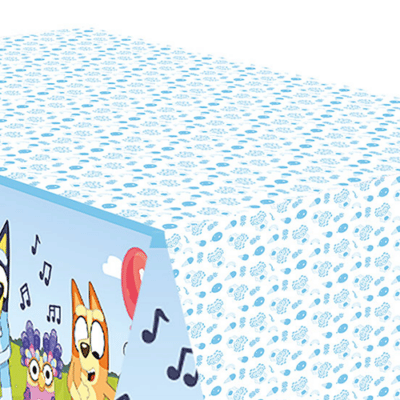 Bluey Party Paper Tablecover, Bluey & Bingo Tablecloth