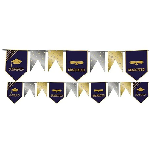 Graduation Garland Bunting, Plates & Napkins